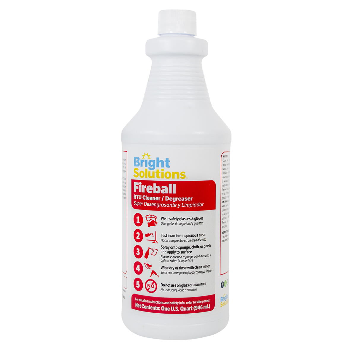 Bright Solutions® ‘Fireball’ RTU Cleaner & Degreaser (32 oz Spray ...