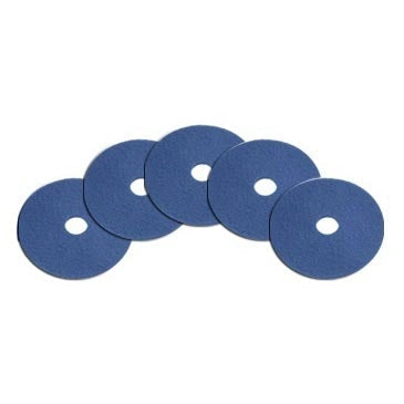 10" Blue Medium Duty Floor Scrubbing Pads - Case of 5 — CleanFreak.com