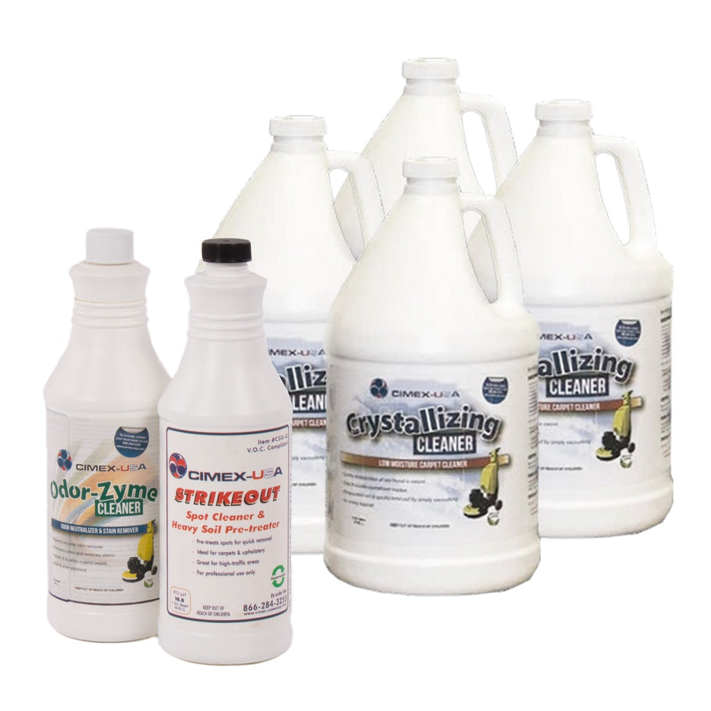 Carpet Cleaning Chemical Packages (Extracting, Spotting & More ...