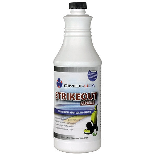 Cimex #CSO-C Strikeout Spot Cleaner & Heavy Soil Pre-Treater (32 oz ...