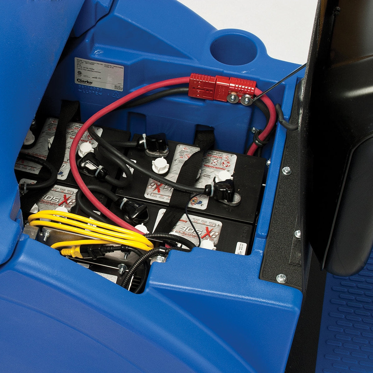 Clarke® Focus® II BOOST® Automatic Ride on Floor Scrubber — CleanFreak.com