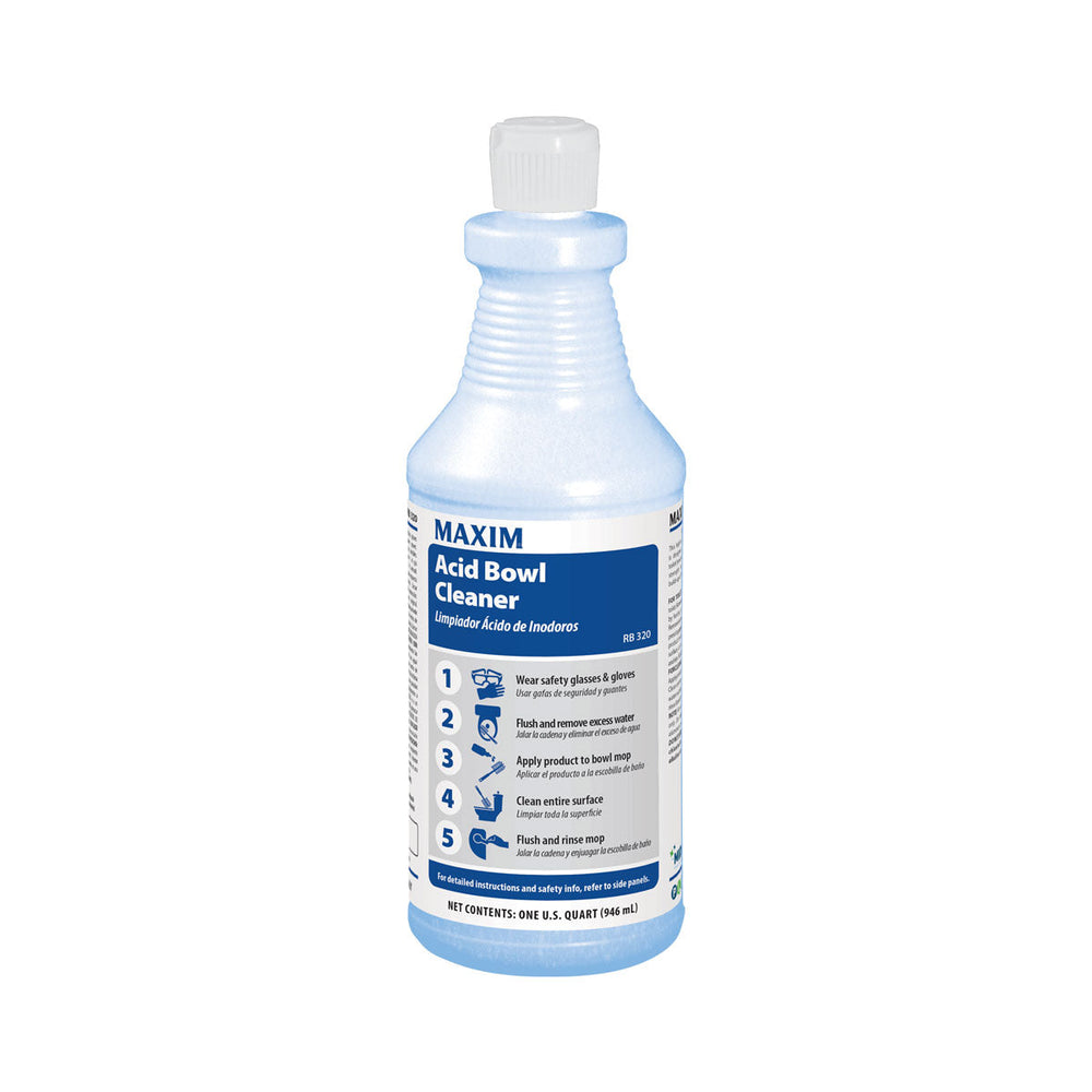 Maxim® Acid Bowl Cleaner #32000-12 (32 oz Bottles) - Case of 12 ...