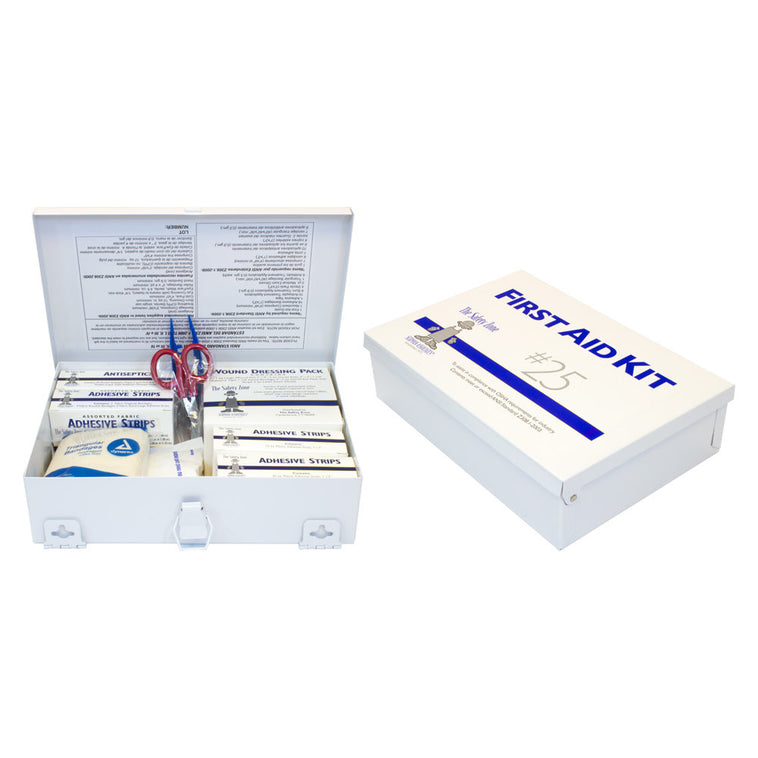 Medium Sized First Aid Kit w/ Metal Case — CleanFreak.com