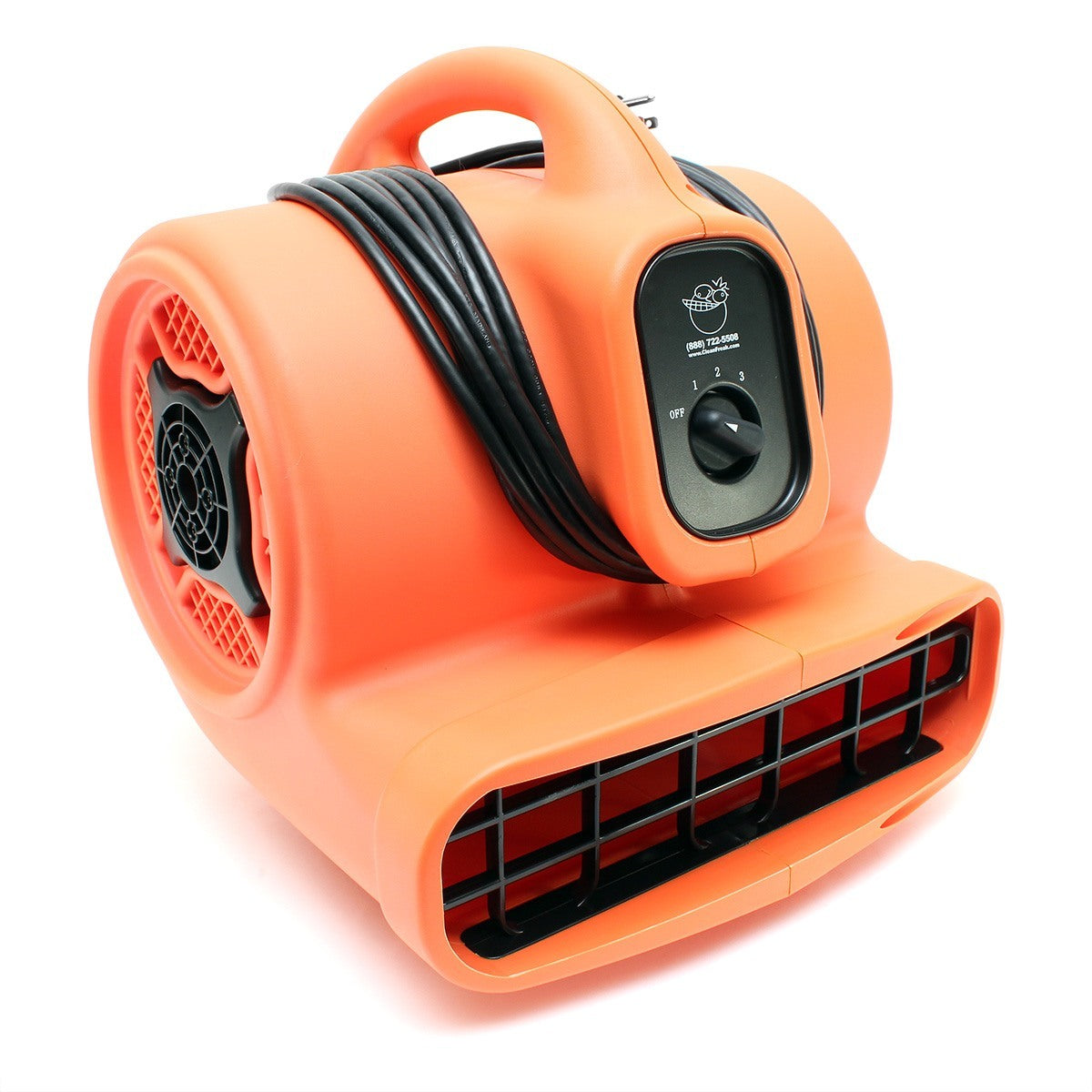 ETL Listed Carpet Drying Restoration Fan - 1600 CFM CleanFreak® Model ...