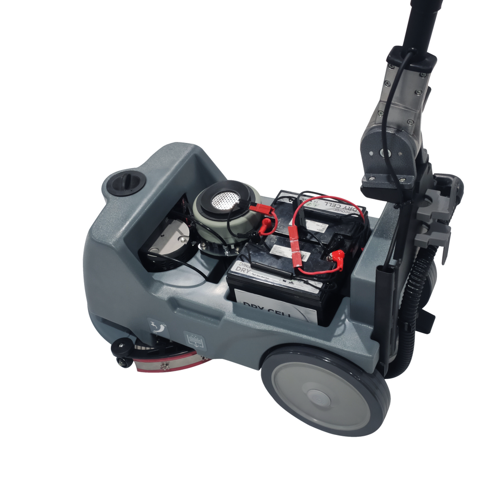 ICE i15B Battery Powered Auto Scrubber w/ Brush & Pad Driver - 4 ...