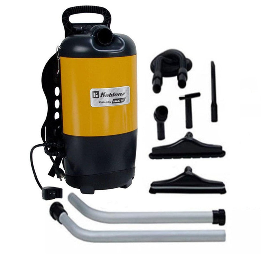 Koblenz® 6 Qt. Backpack Vacuum with 4 stage HEPA Filtration (#00-1186-6 ...