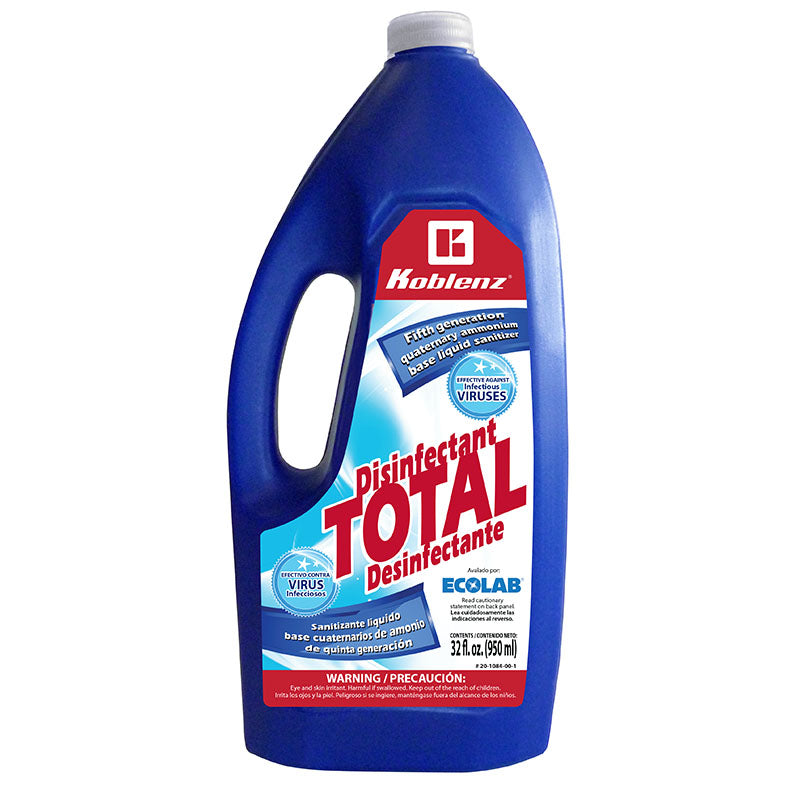 Koblenz® Disinfectant Total #20-1084-00-1 (32 oz. Bottles) - Case of 12 ...