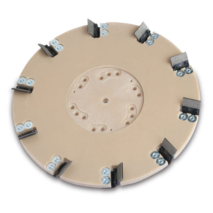 17" Mastic Removal & Concrete Floor Prep Tool for Floor Buffers ...