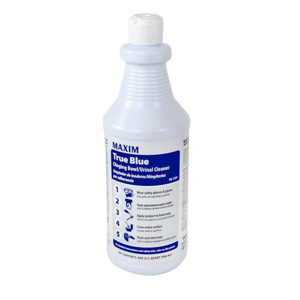 Maxim® ‘True Blue’ Clinging Bowl & Urinal Cleaner, #030900-86 (32 oz ...