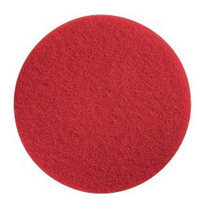 8" Red Floor Buffing & Scrubbing Pads - Case of 10 — CleanFreak.com