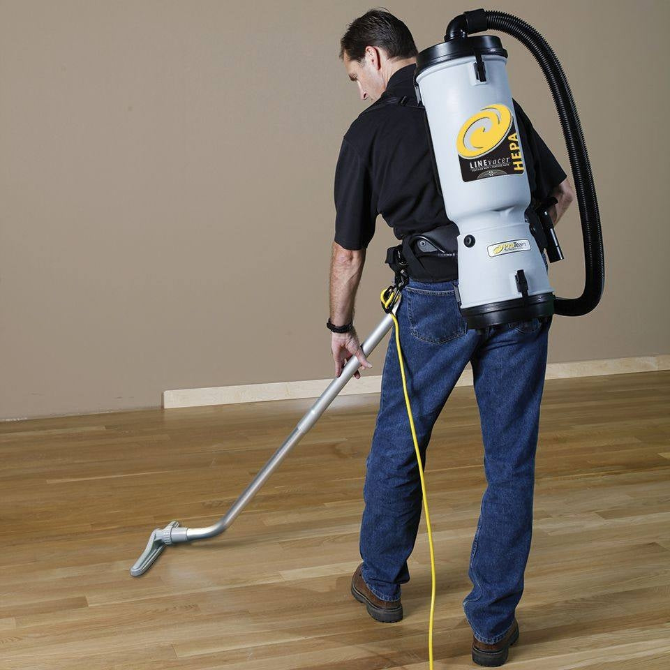 ProTeam® LineVacer® Lead Based Paint Removal HEPA Filtered Backpack ...