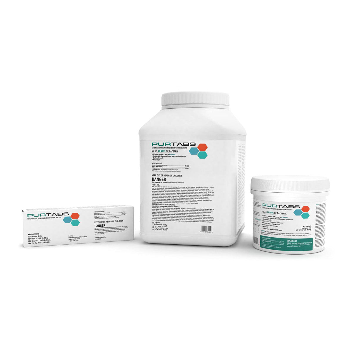 EvaClean™ PurTabs Effervescent Sanitizing & Disinfection Tablets (334mg ...