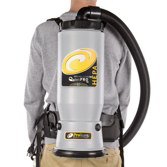 ProTeam® Quiet Pro HEPA Backpack Vacuum (Like New) — CleanFreak.com