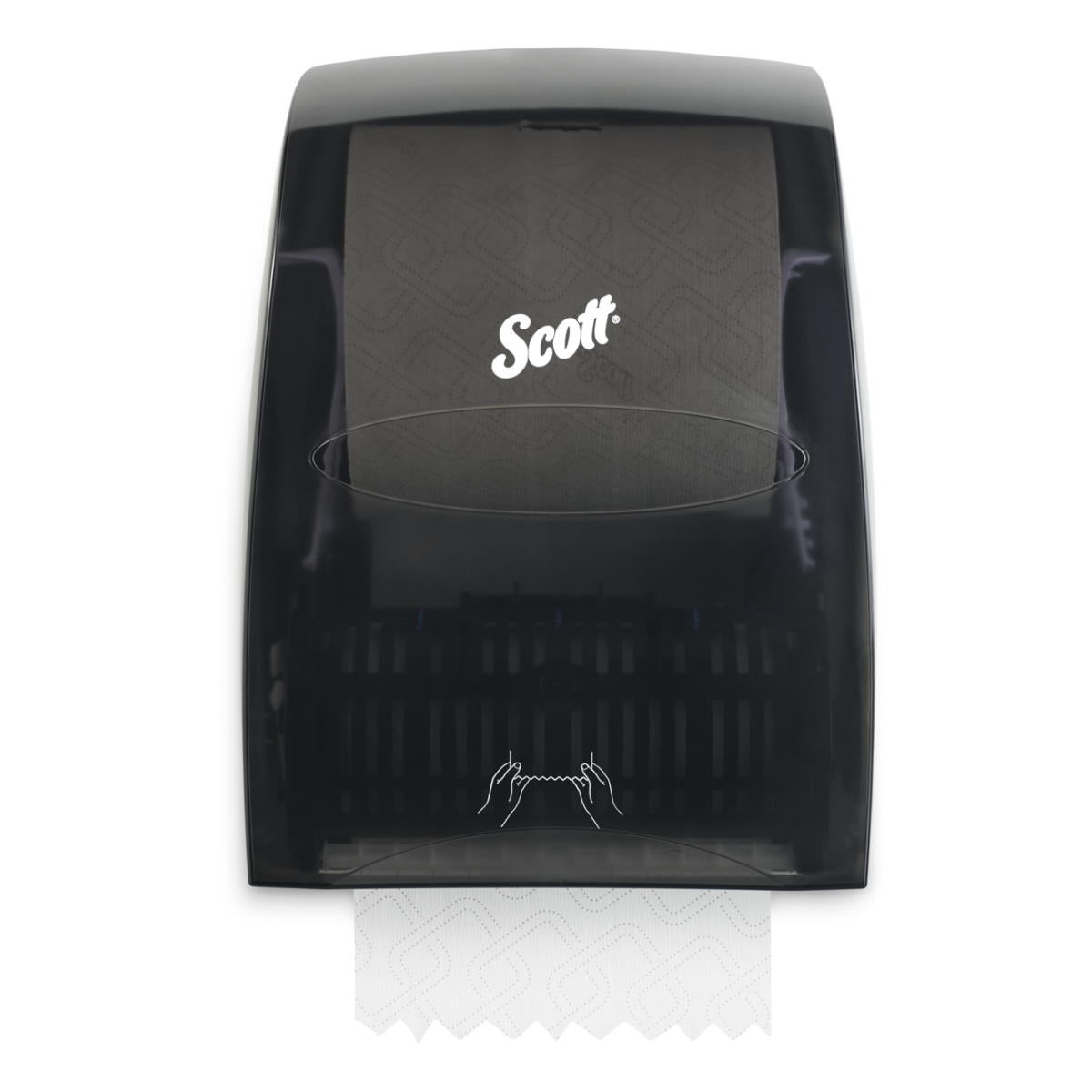Scott® Essential™ 8" Paper Towel Dispenser w/ Manual Pull Action ...