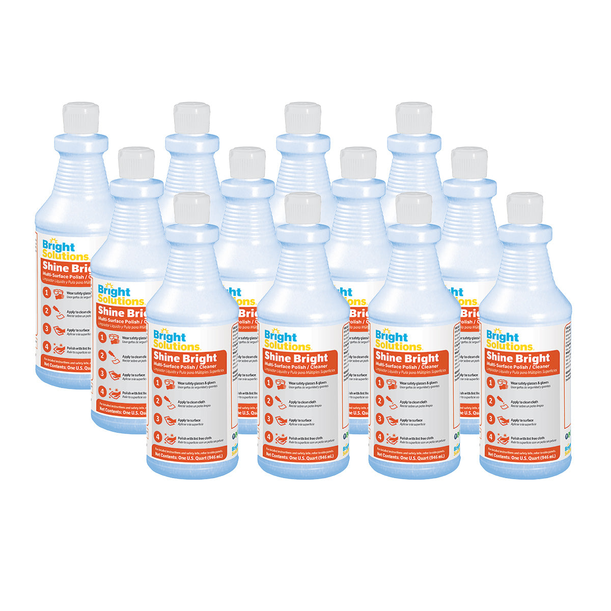 Bright Solutions® 'Shine Bright' Multi-Surface Polish & Cleaner (32 oz ...