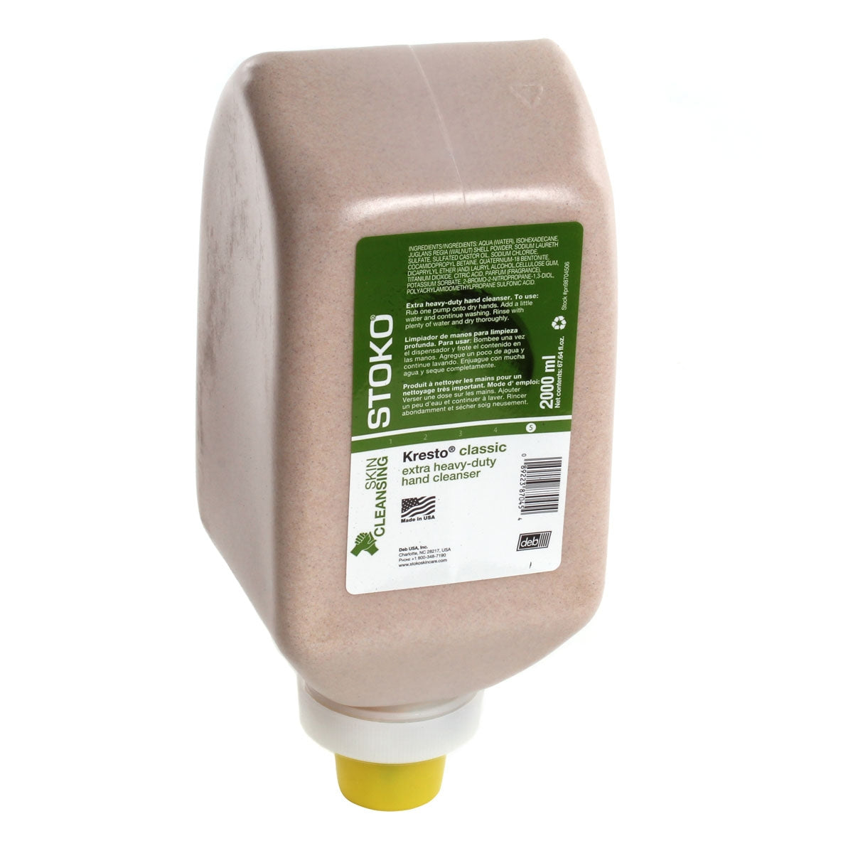 Stoko® Kresto® Classic Hand Soap for Grease (2000 ml Dispenser Refills ...