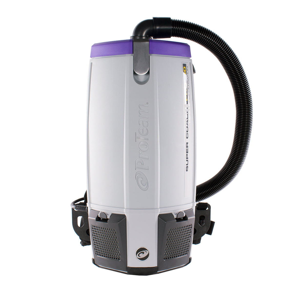 ProTeam® Super Coach Pro 10 HEPA Filtered Backpack Vacuum (#107304) w ...