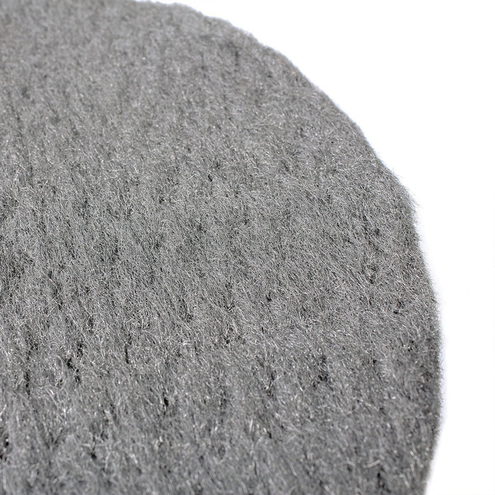 17" Pressed Steel Wool Floor Scrubbing & Polishing Pads (#0000 - #4 ...