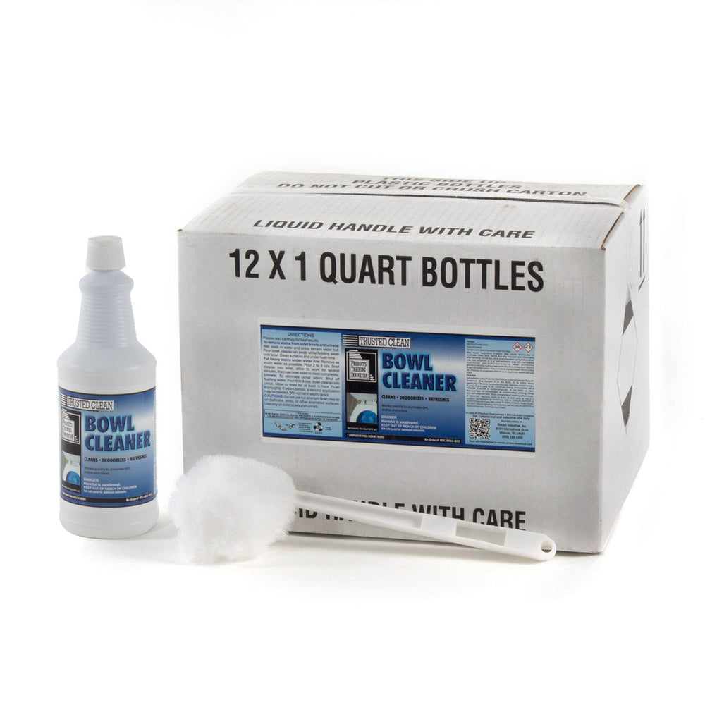 Trusted Clean 'Bowl Cleaner' Toilet & Urinal Porcelain Bowl Cleaner ...
