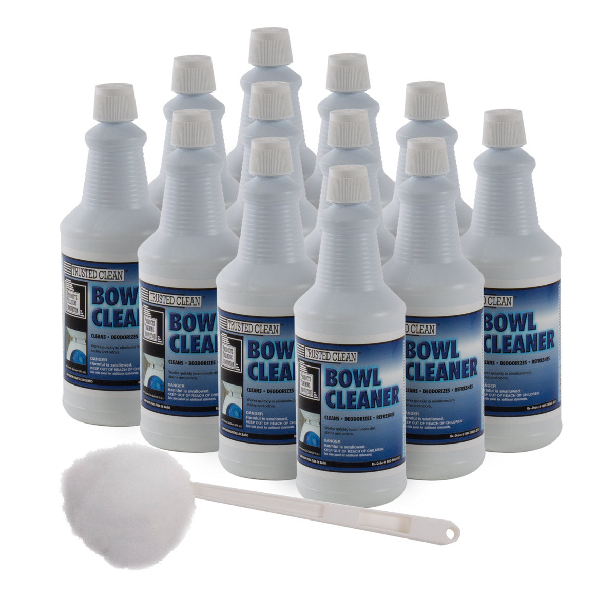 Trusted Clean 'Bowl Cleaner' Toilet & Urinal Porcelain Bowl Cleaner ...