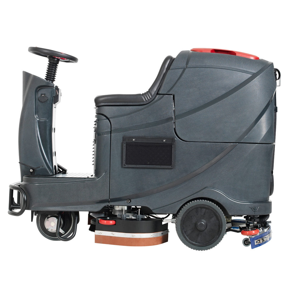 Viper AS710R™ 28" Rider Floor Scrubber w/ Brushes (#50000318) - 32 ...