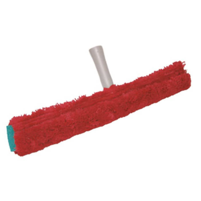 Unger® SmartColor 18" Microfiber Red Window Washing T-Bar & Sleeve (# ...
